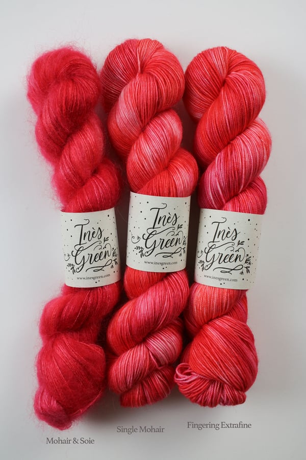 Tipsy Love - Édition Limitée Février 2024 Laine Teinte à la Main | Ines ...