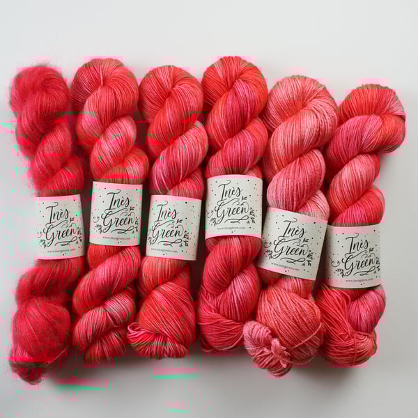 Tipsy Love - Édition Limitée Février 2024 Laine Teinte à la Main | Ines ...