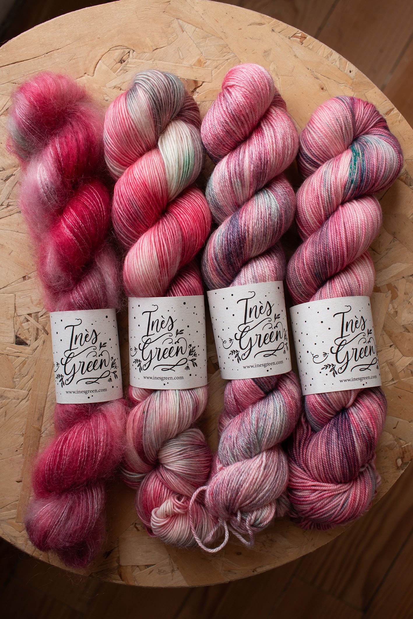 Inès Green - Laines naturelles teintes à la main pour vos créations uniques