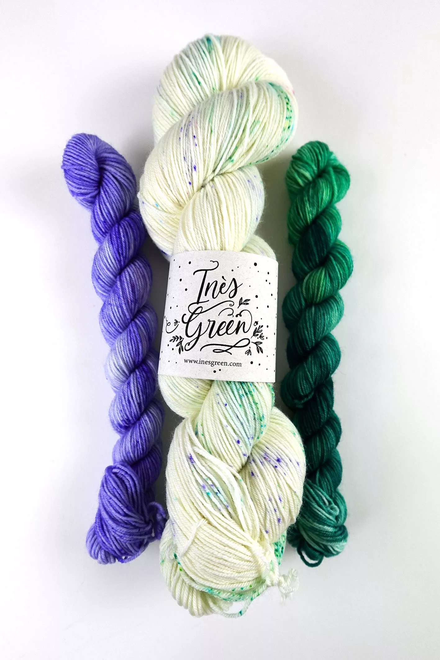 Inès Green - Laines naturelles teintes à la main pour vos créations uniques