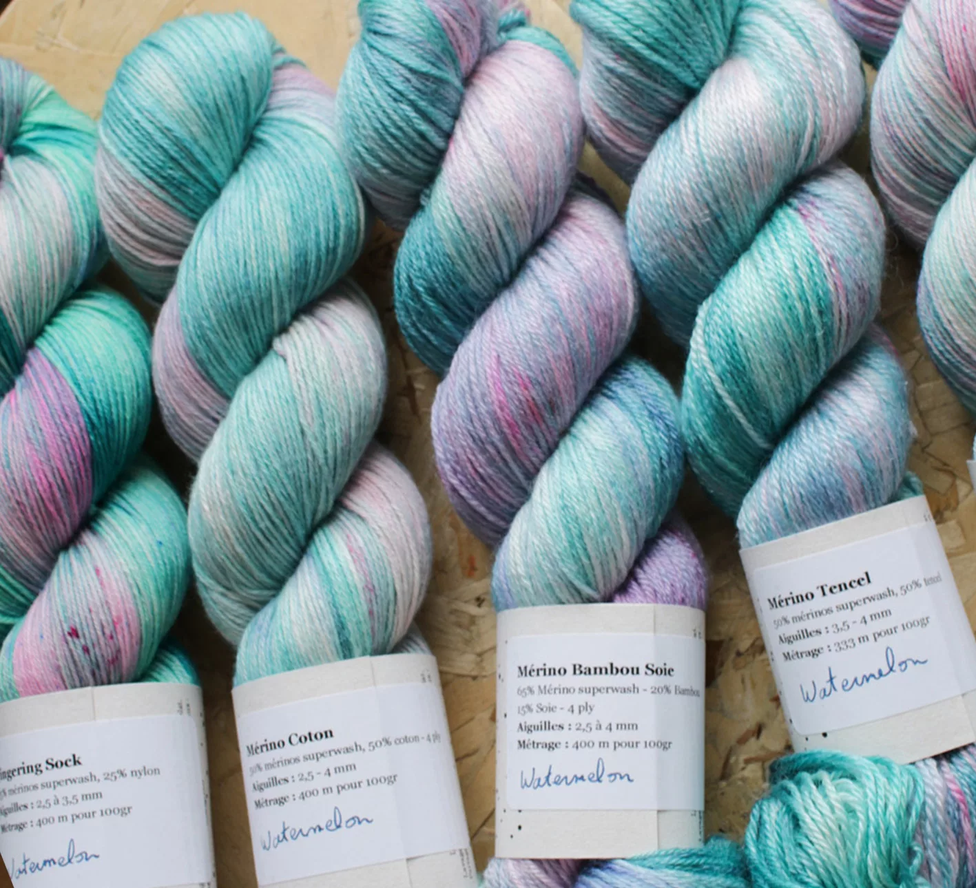 Inès Green - Laines naturelles teintes à la main pour vos créations uniques